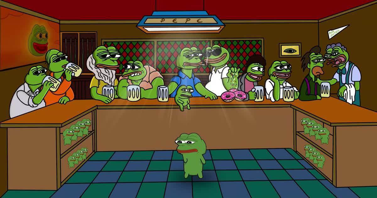 Last Supper Pepe Friends Part:2 | Foundation