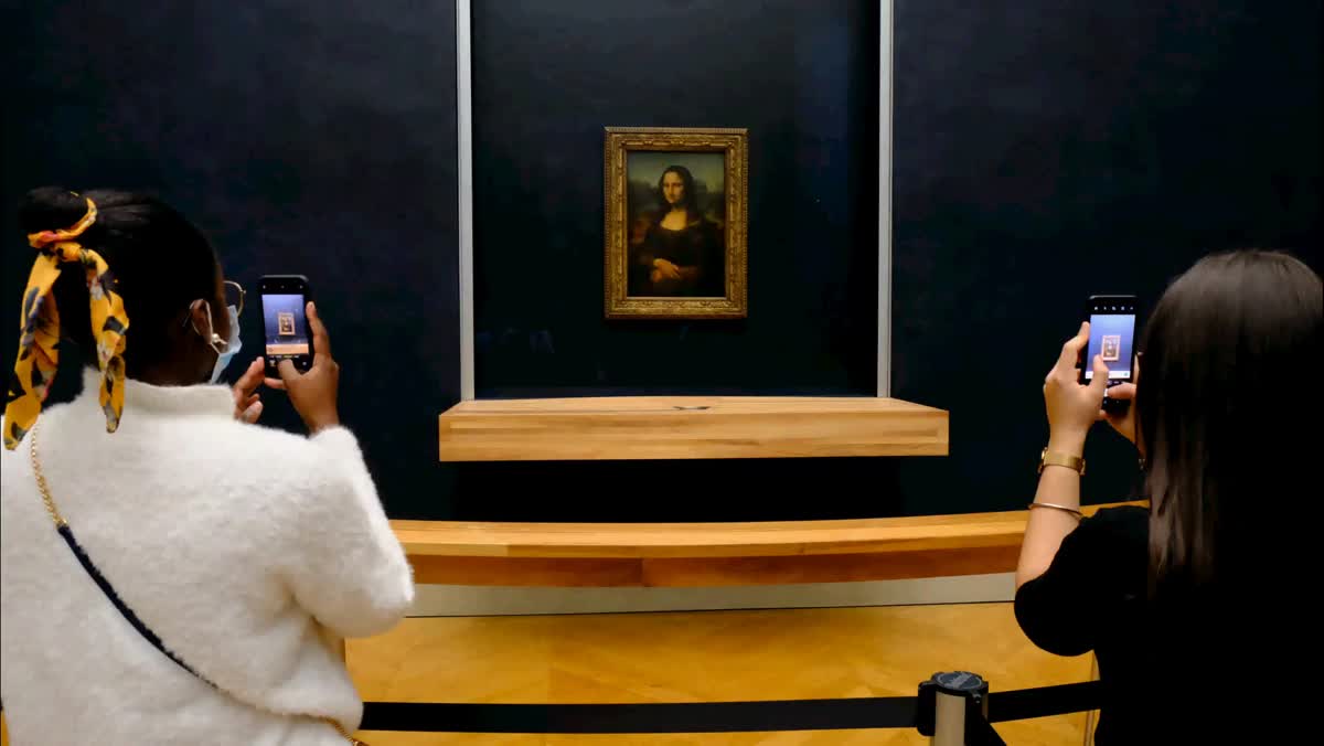 QR CODE MONA LISA - Try to catch me | Foundation