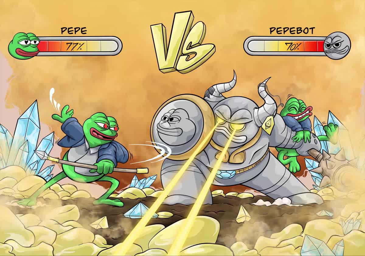 Pepe Game Battle🎮 | Foundation