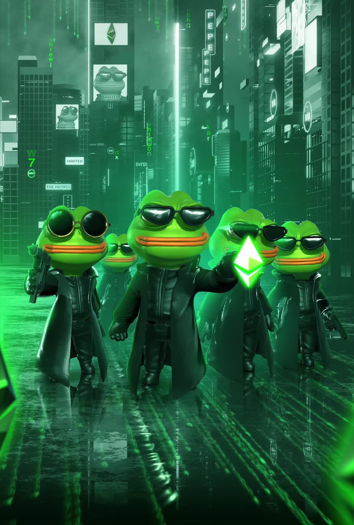 PEPE IN THE MATRIX WORLD | Foundation