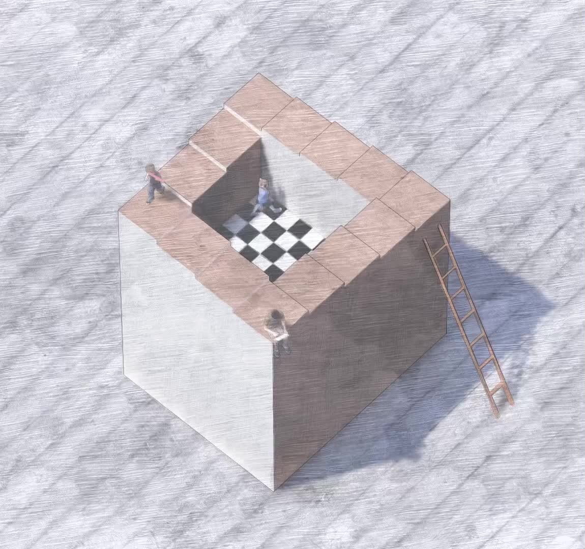 Penrose Stairs - The impossible Staircase | Foundation